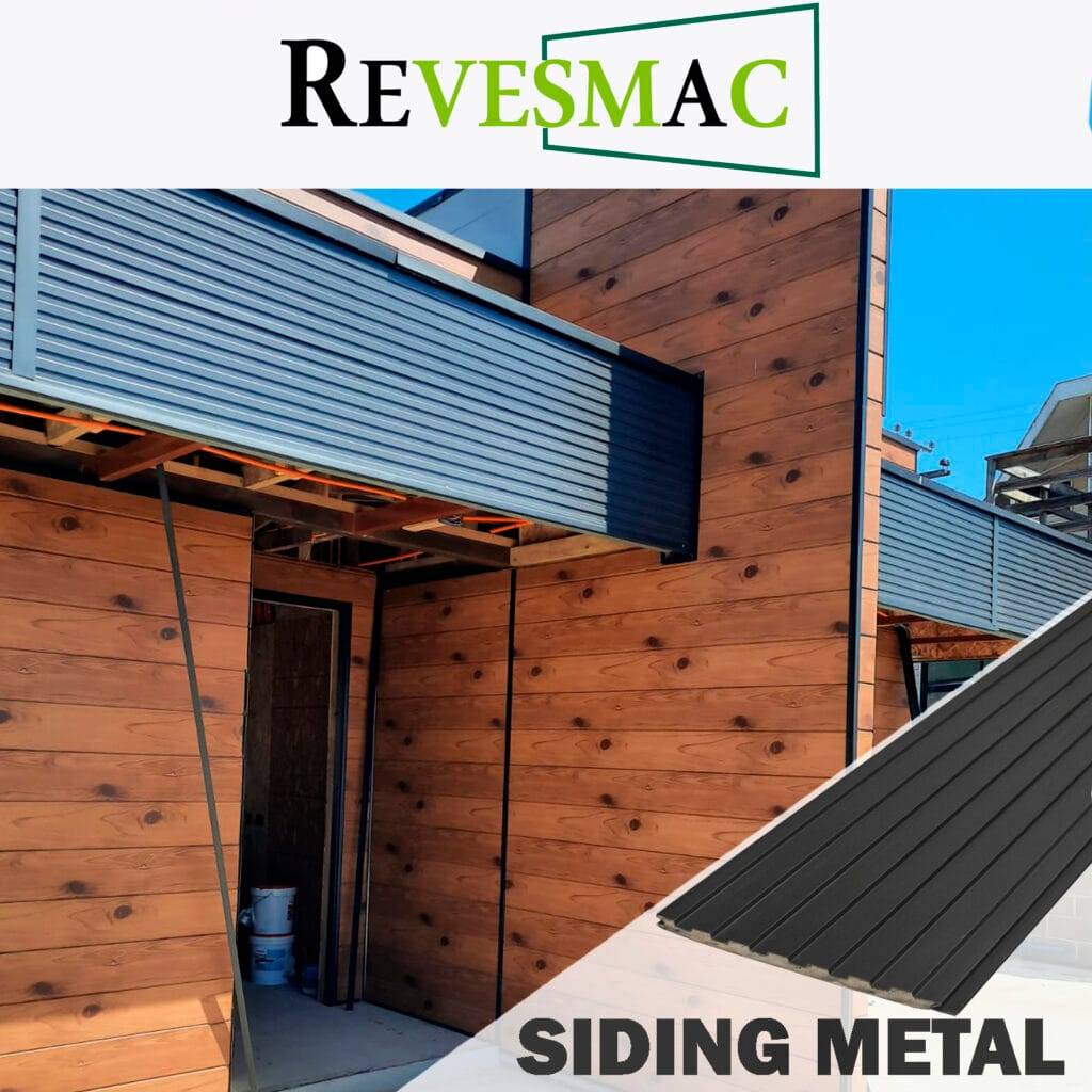 Siding metálico - Revesmac